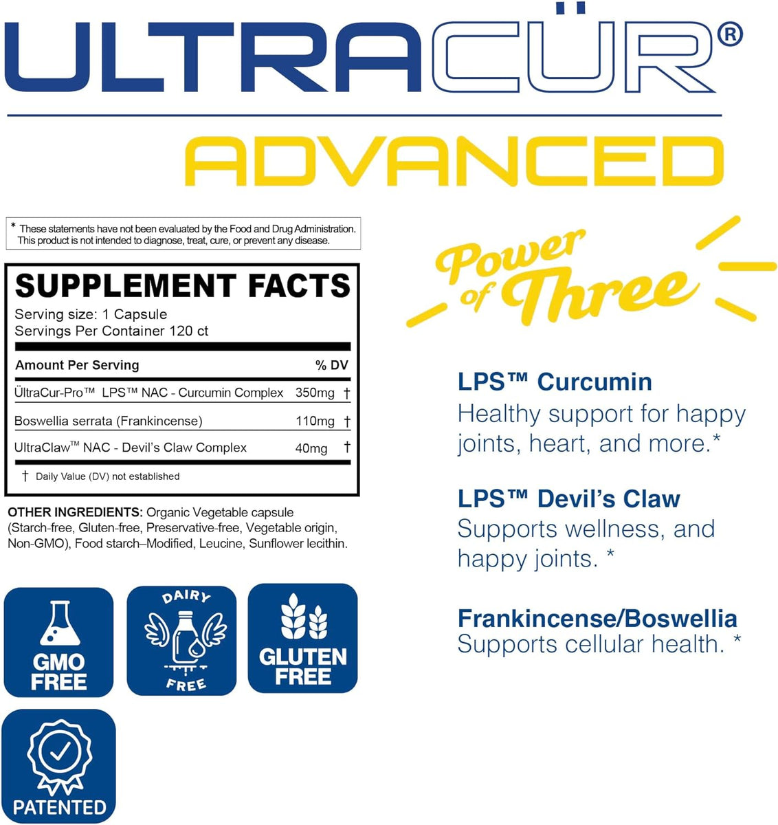 ULTRACÜR® ADVANCED – THE POWER OF THREE! 120ct – Aurora Health and ...