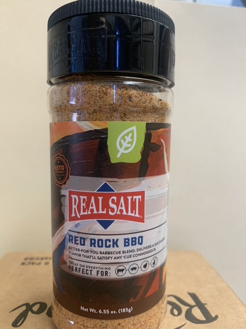 Real Salt Seasonings Red Rock BBQ (6.31 oz shaker) – Aurora Health and ...