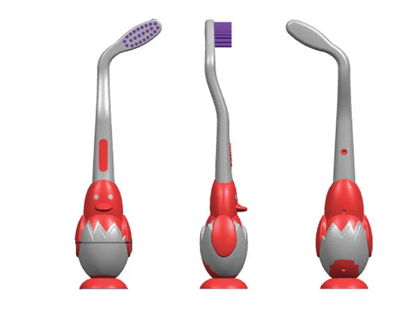Curvy Angled Toothbrush for Kids Manual (RED OR BLUE) – Aurora Health ...