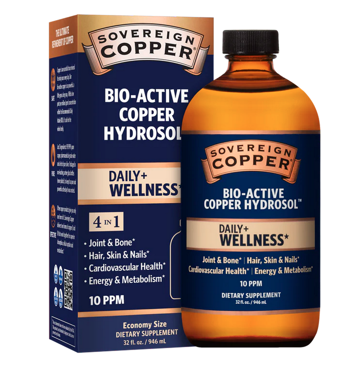 Copper Hydrosol (Bio-Active)(Sovereign Copper) 32oz/946ml – Aurora ...