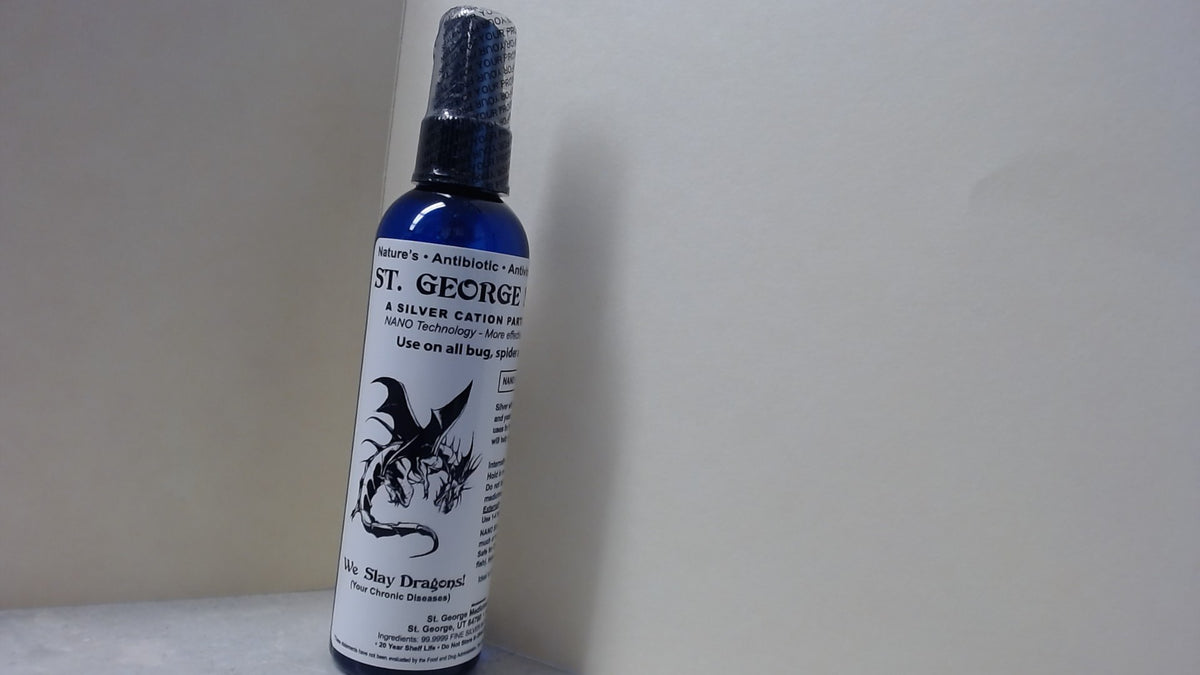 St. George Nano Silver 4oz – Aurora Health and Nutrition