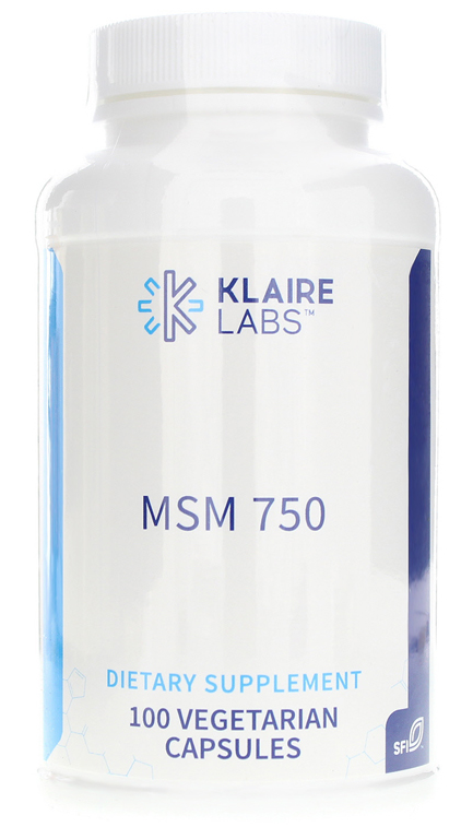 MSM 750mg 100 capsules – Aurora Health and Nutrition